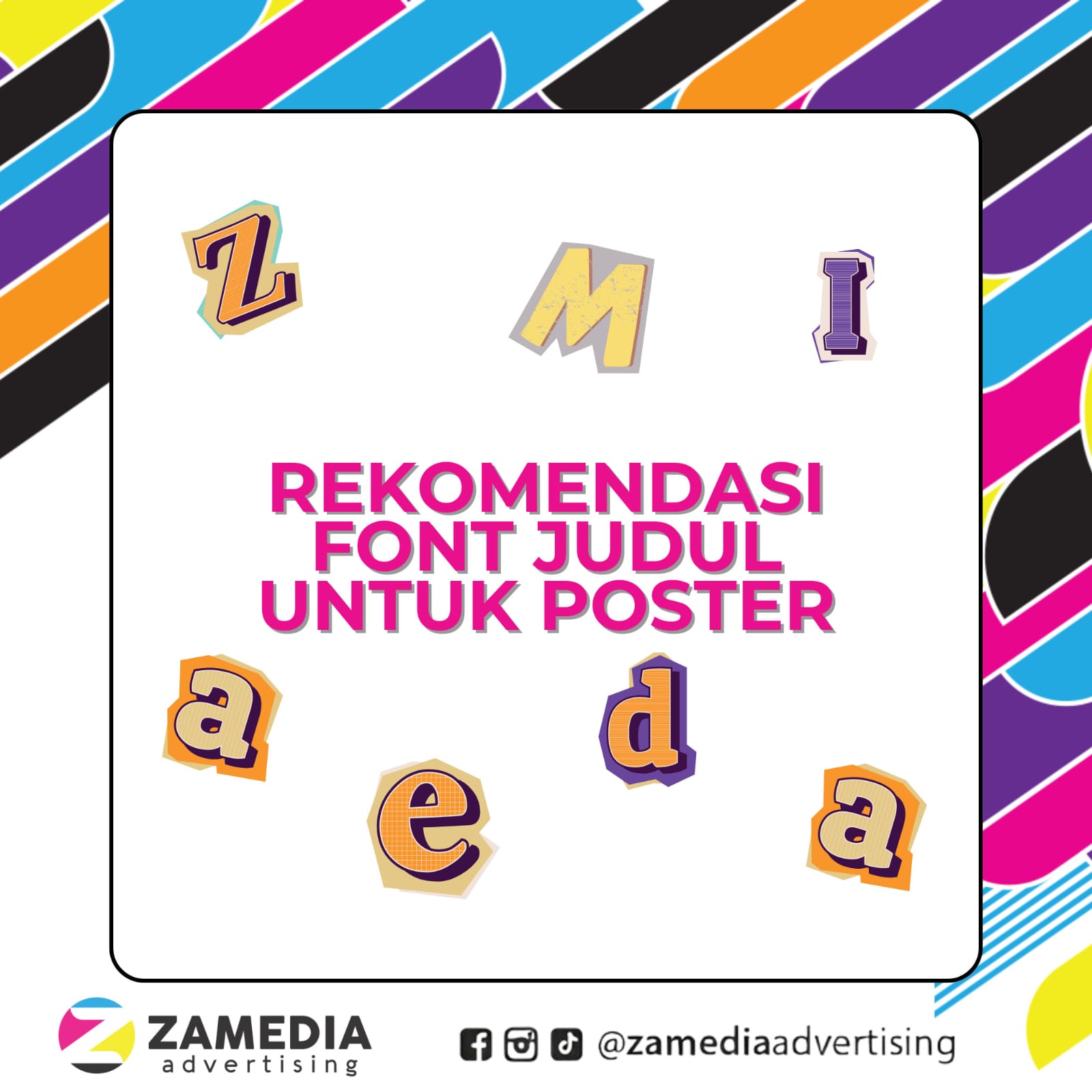 Rekomendasi Font Judul untuk Poster